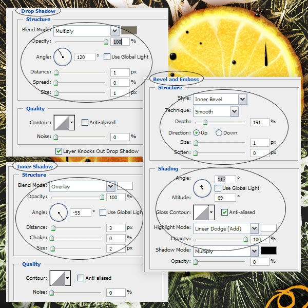 Create a Citrus Fruit Design From Scratch in Photoshop | Envato Tuts+
