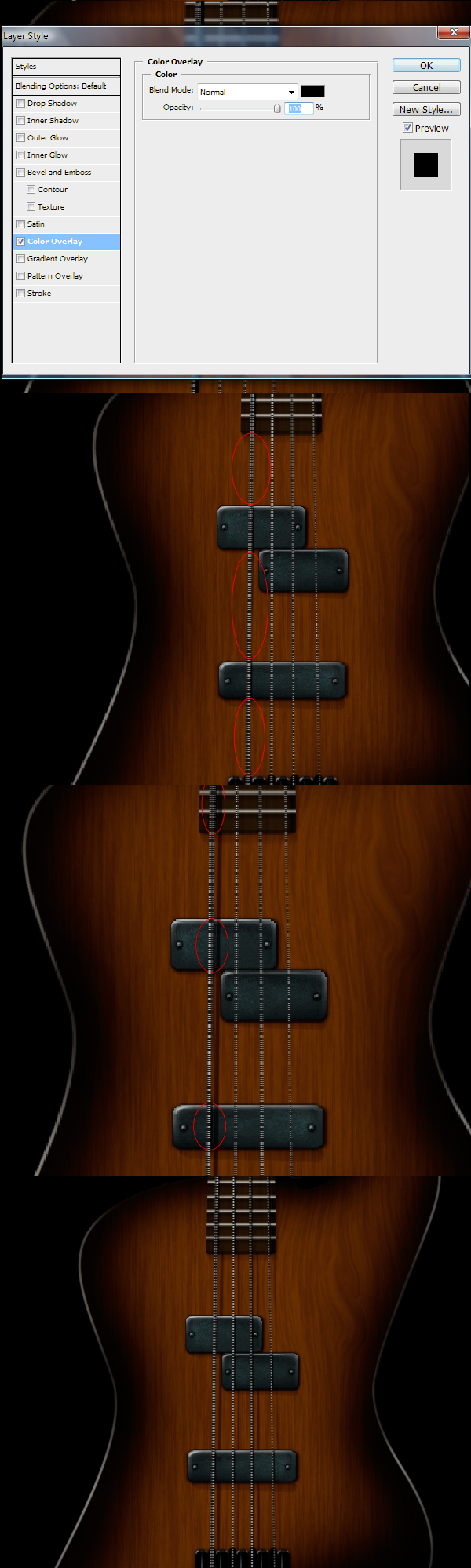 Design a Shiny Bass Guitar Illustration Using Photoshop | Envato Tuts+