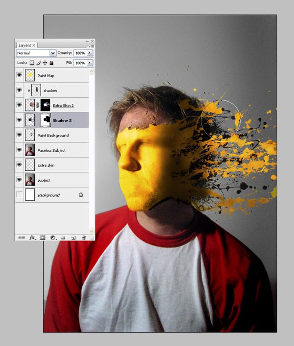 How to Mold Paint Splatter to a Face in Photoshop | Envato Tuts+