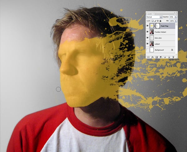 How to Mold Paint Splatter to a Face in Photoshop | Envato Tuts+