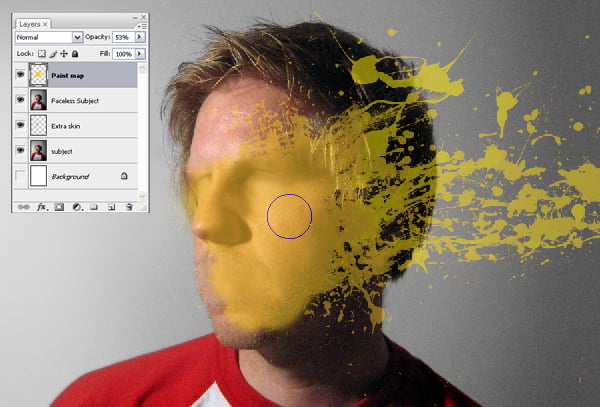 How to Mold Paint Splatter to a Face in Photoshop | Envato Tuts+