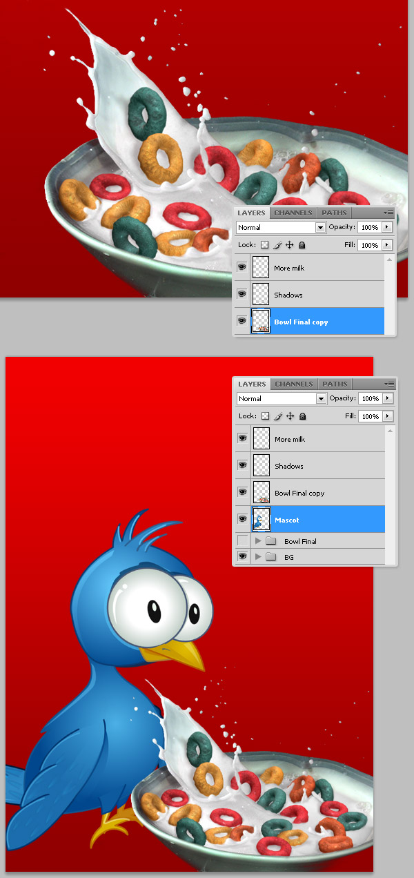 Create a Cereal Box Cover from Scratch Using Photoshop's 3D Tools ...