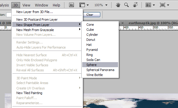 Create a Shiny Earth with Photoshop 3D Layers | Envato Tuts+