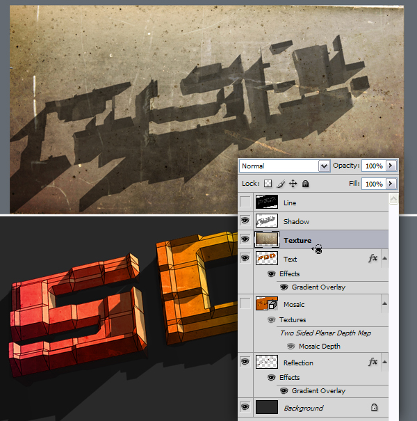 How to Create 3D Text Blocks in Photoshop | Envato Tuts+