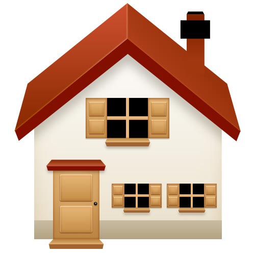 How to Create a Basic House Icon in Photoshop | Envato Tuts+