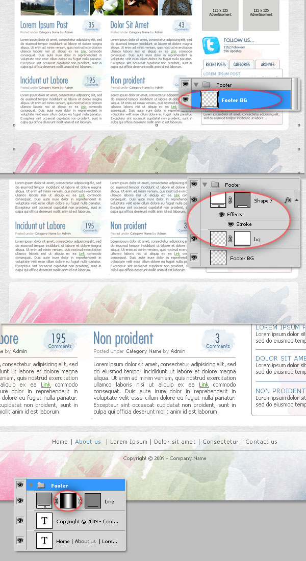 Create a Watercolor-Themed Website Design with Photoshop | Envato Tuts+