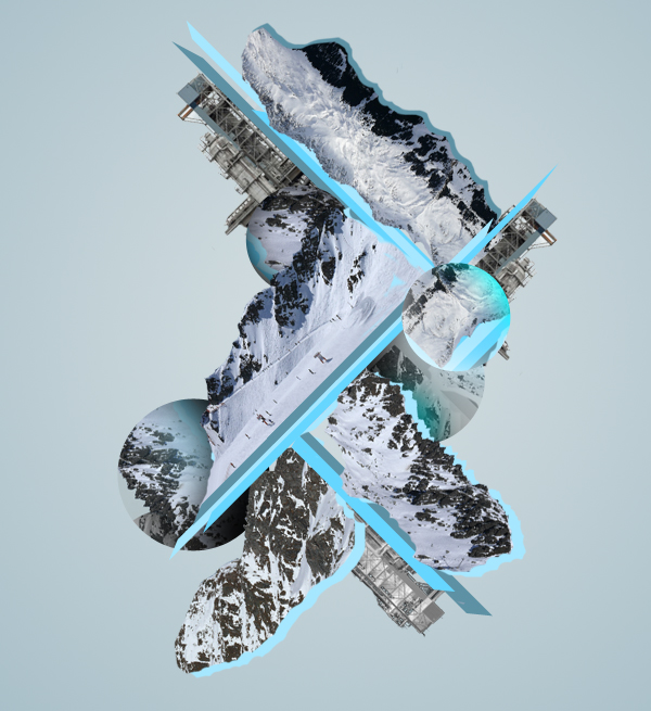 Make a Freezing Cold Snow-themed Abstract Piece | Envato Tuts+