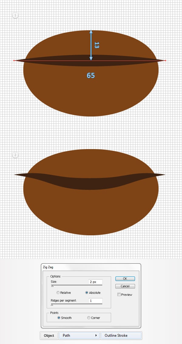 Create a Detailed Coffee Beans Text Effect in Adobe Illustrator ...