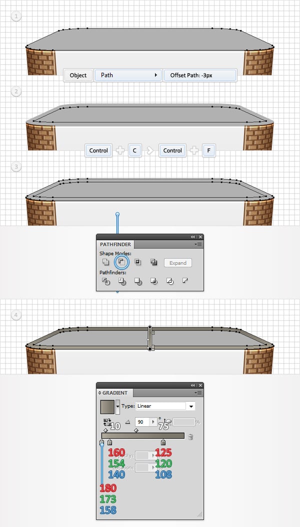 How to Create a Detailed Depot Building Icon in Adobe Illustrator ...