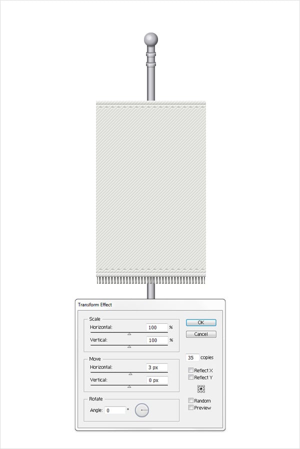 How to Create a Detailed Flag Stand Illustration in Adobe Illustrator ...