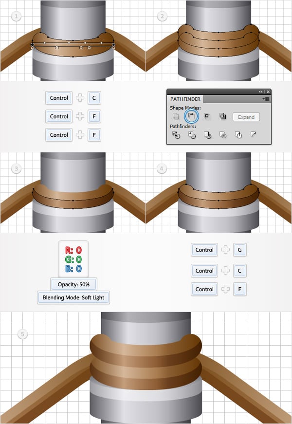 How to Create a Detailed Flag Stand Illustration in Adobe Illustrator ...