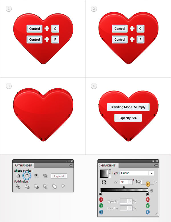 Quick Tip: How to Create a Heart Illustration Without the Pen Tool ...