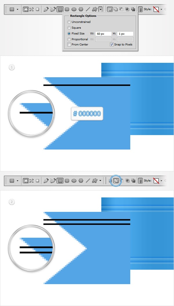 Quick Tip: How to Create a Simple Vector Web Ribbon in Adobe Photoshop ...