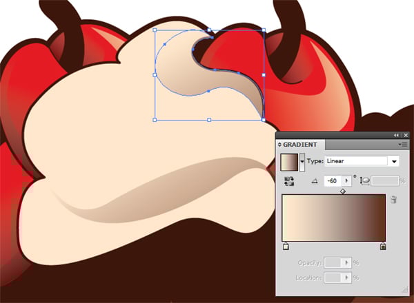 How to Draw a Sweet Cherry Chocolate Cake Slice in Adobe Illustrator ...