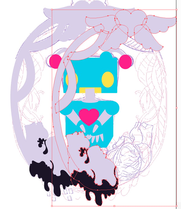 Create a Colorful, Funky Robot With Gradients in Adobe Illustrator ...