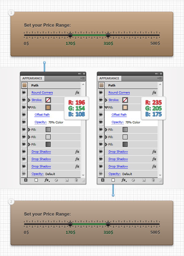 How to Create a Price Range Filter in Adobe Illustrator | Envato Tuts+