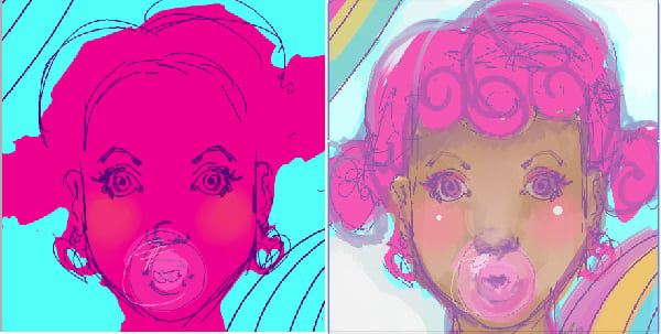 How to Create a Colorful Stylized Portrait in Adobe Illustrator ...