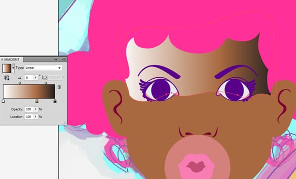 How to Create a Colorful Stylized Portrait in Adobe Illustrator ...