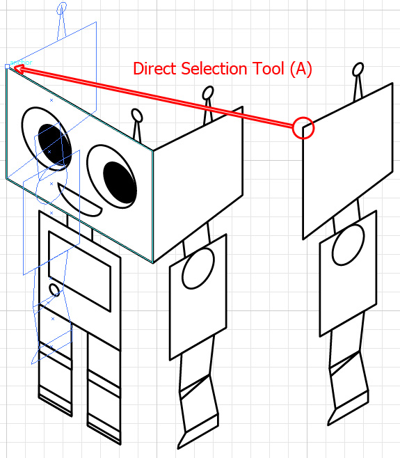How to Create a Cute Robot Game Sprite using SSR in Adobe Illustrator ...