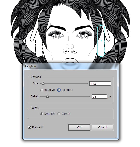 How to Create a Line Art Based Symmetrical Portrait in Adobe ...