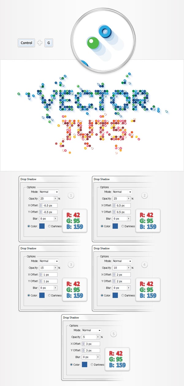 Create a Mosaic, BBC Inspired, Text Art Effect in Adobe Illustrator ...