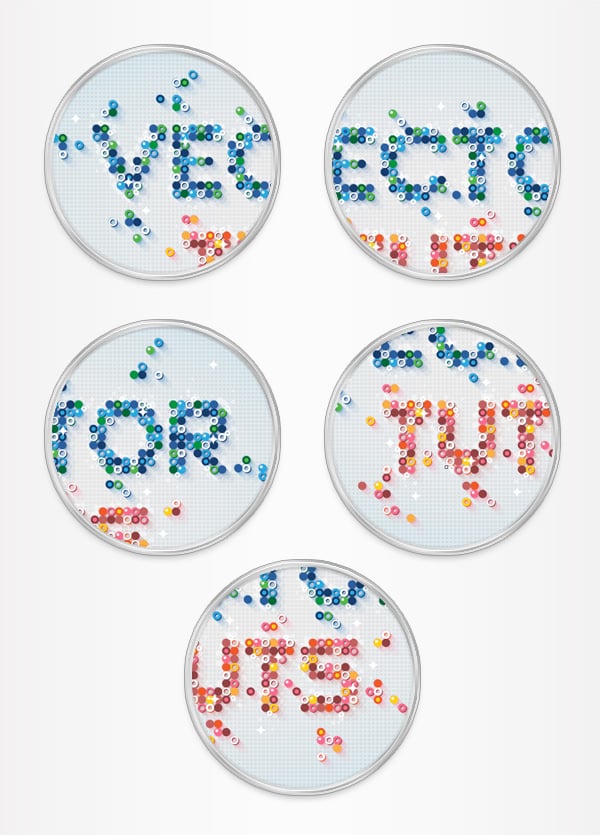 Create a Mosaic, BBC Inspired, Text Art Effect in Adobe Illustrator ...