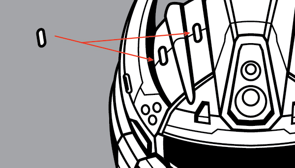 Create a Futuristic Robot Helmet in a Line Art Style in Adobe ...