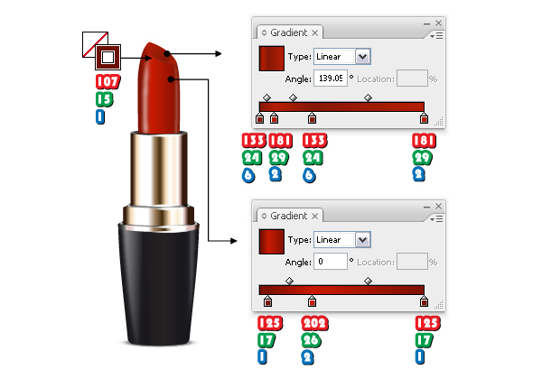 Mwah! Create a Fabulous Semi Realistic Lipstick in Adobe Illustrator ...