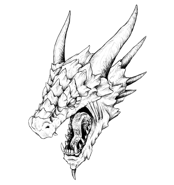How to Draw a Realistic Dragon Head in 3D Space | Envato Tuts+