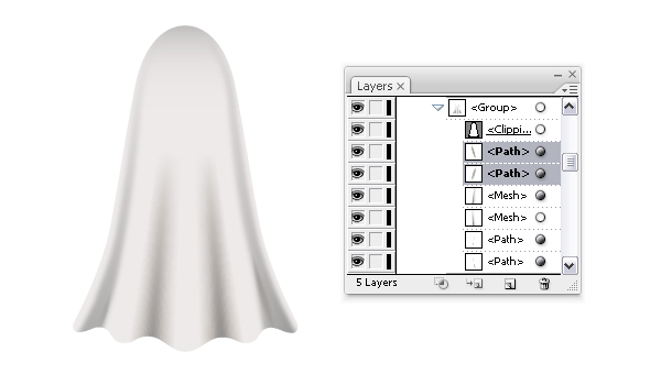 Create a Quick and Easy Set of Spooky Ghosts in Adobe Illustrator ...