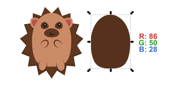 Create an Adorable Hedgehog with Basic Tools in Inkscape | Envato Tuts+