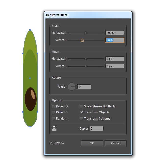 Create a Sliced Kiwi Fruit With Only One Shape in Adobe Illustrator ...