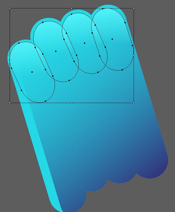 How to Create a Candy Striped Text Treatment with Colorful Candy ...