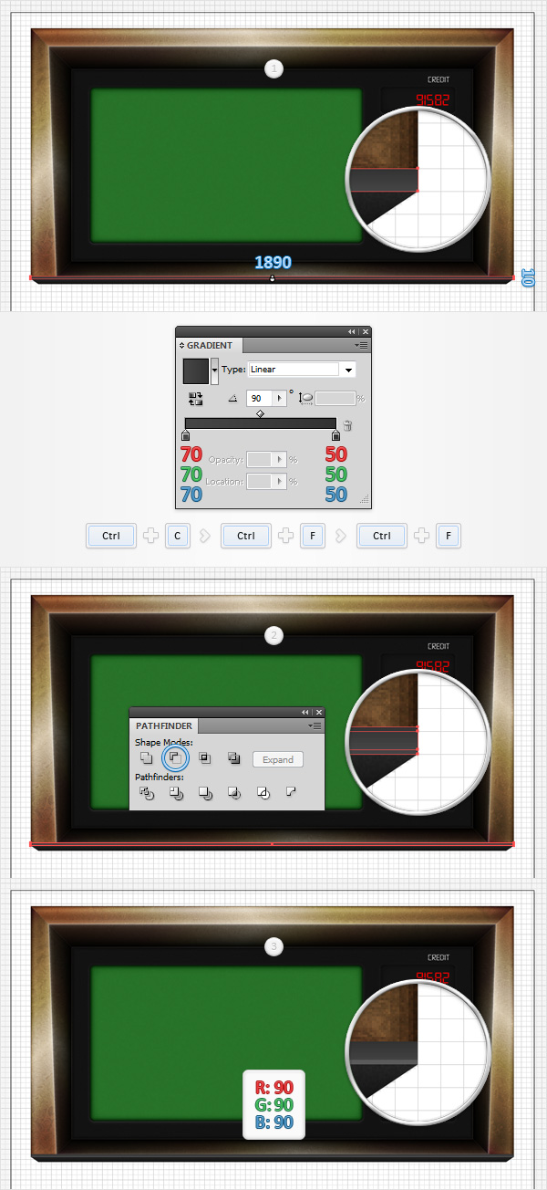 Create a Video Poker Game Interface in Adobe Illustrator - Part One ...