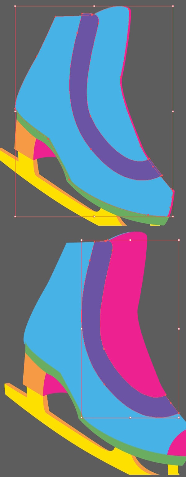 How to Create Ice Skates in a Softly Drawn Vector Style in Illustrator ...