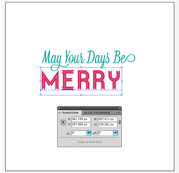 How to Create a Holiday Themed Typography Piece in Adobe Illustrator ...