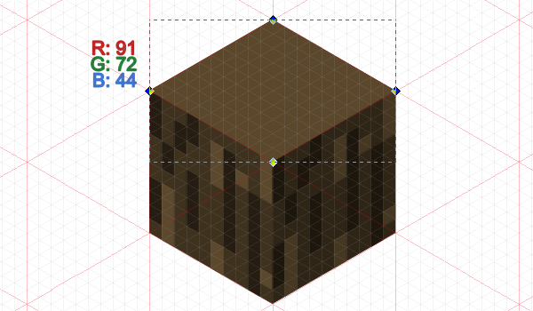 Playing With Isometric Projection in Inkscape to Make a Minecraft Scene ...