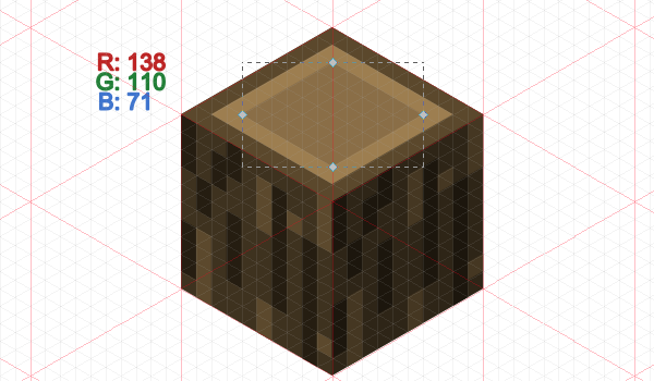 Playing With Isometric Projection in Inkscape to Make a Minecraft Scene ...