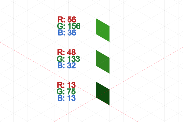 Playing With Isometric Projection in Inkscape to Make a Minecraft Scene ...