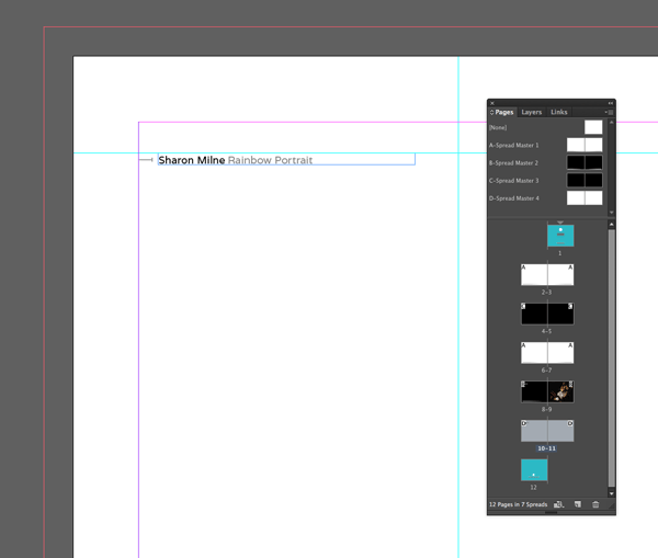 Create a Stand-Out Portfolio Book in InDesign: Part Two - the Inside ...