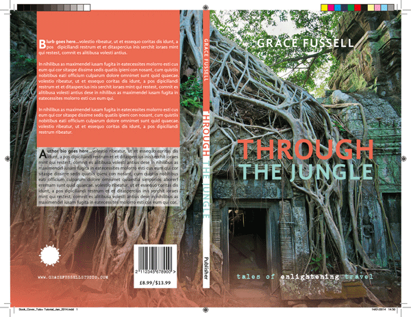 Create a Beautiful Book Cover in InDesign Using a Busy Photo Background ...