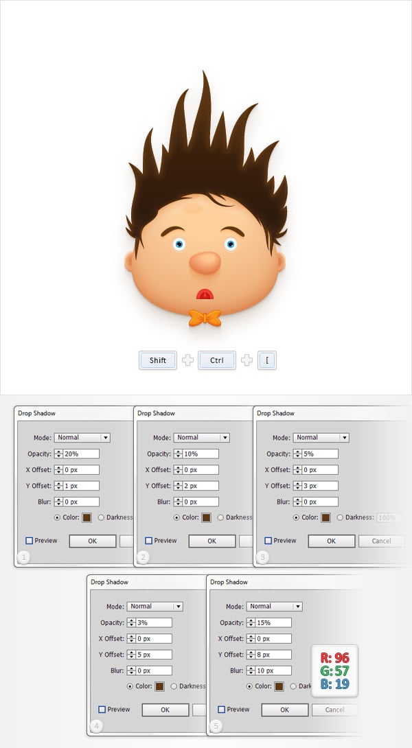 Create a Fun Cartoon Character Face in Adobe Illustrator