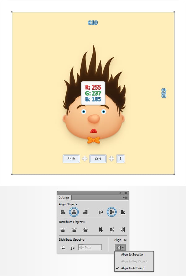 Create a Fun Cartoon Character Face in Adobe Illustrator