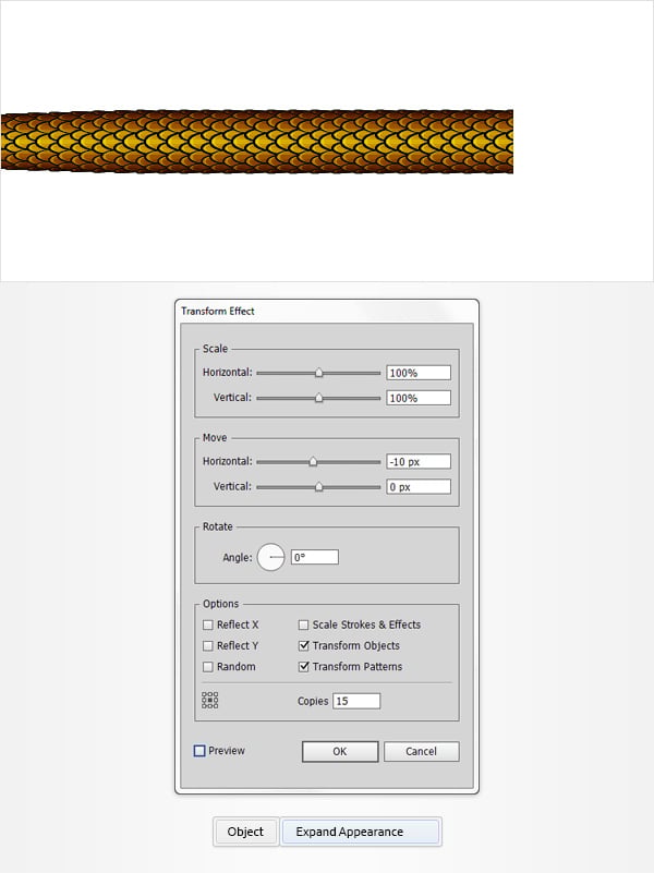 Create a Detailed Snake Pattern Brush in Adobe Illustrator | Envato Tuts+