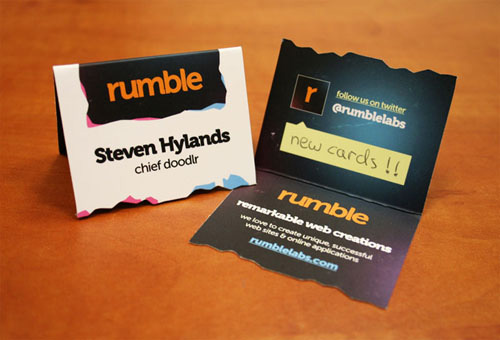 Beyond the Boring Rectangle: Fantastic Die-Cut Business Cards | Envato ...