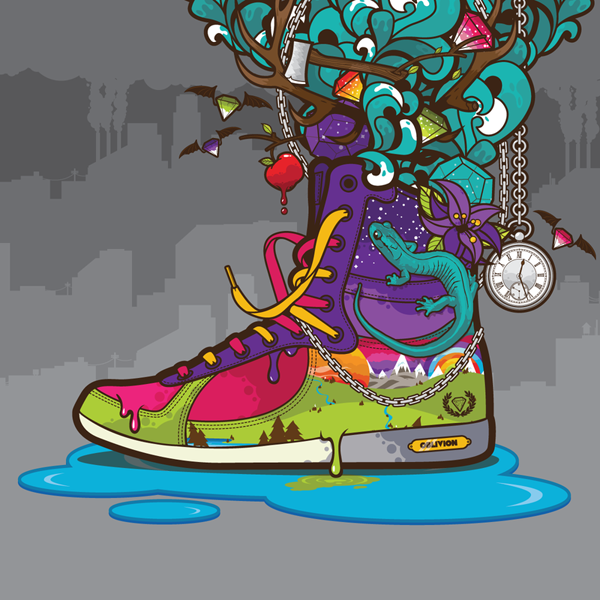 50+ Creative Sneakers Made With Quality Vector Craftsmanship | Envato Tuts+