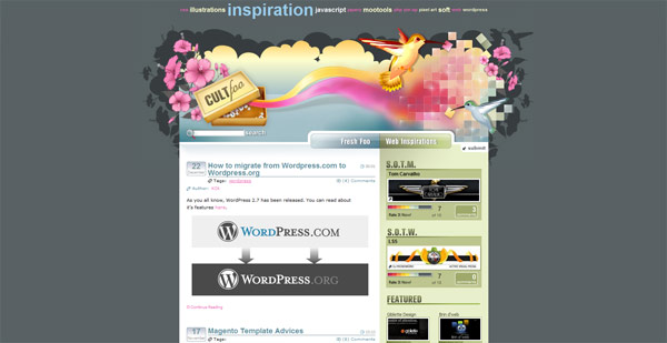 50 Insanely Good Vector-based Web Designs | Envato Tuts+