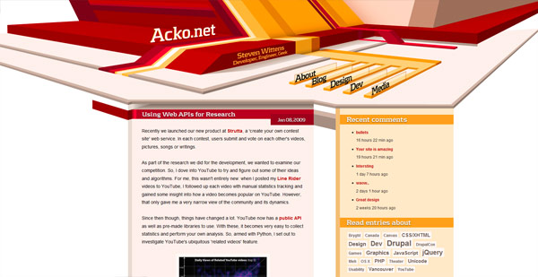 50 Insanely Good Vector-based Web Designs | Envato Tuts+