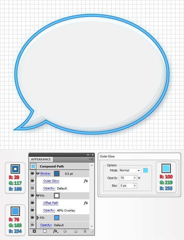Quick Tip: Create a Speech Bubbles Set with the Appearance Panel ...