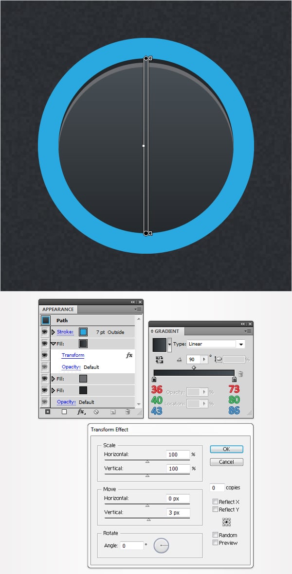 Quick Tip: Create a Set of Glowing Buttons in Adobe Illustrator ...